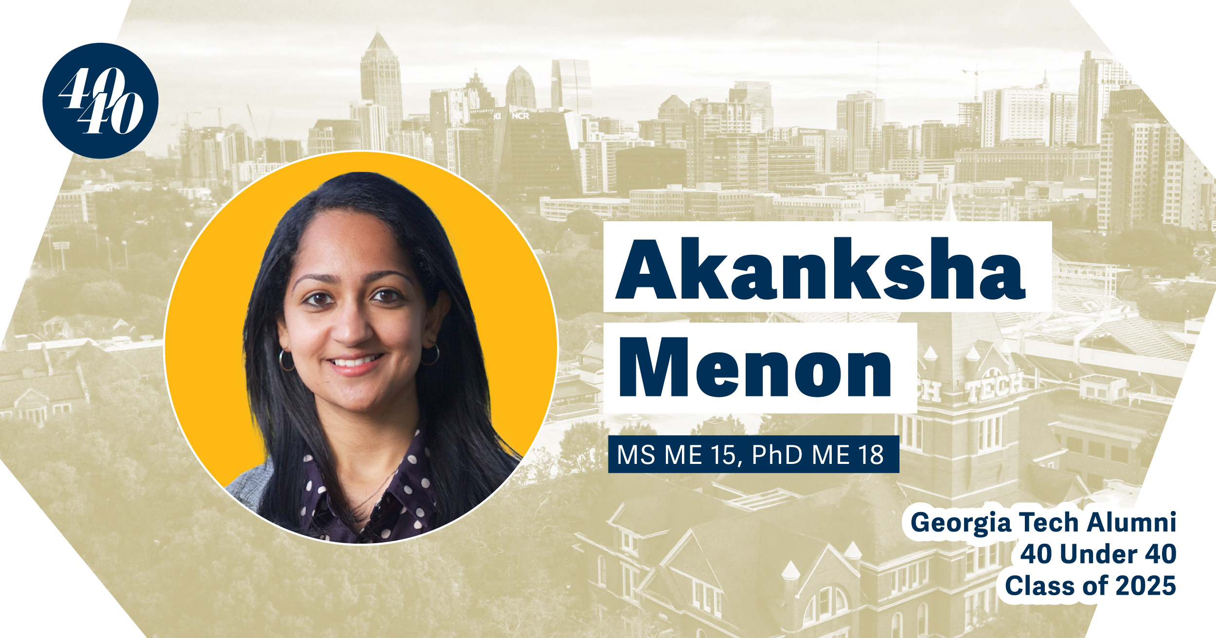 5 Woodruff School Alumni Named to 2025 Class of 40 Under 40 | George W. Woodruff School of ...